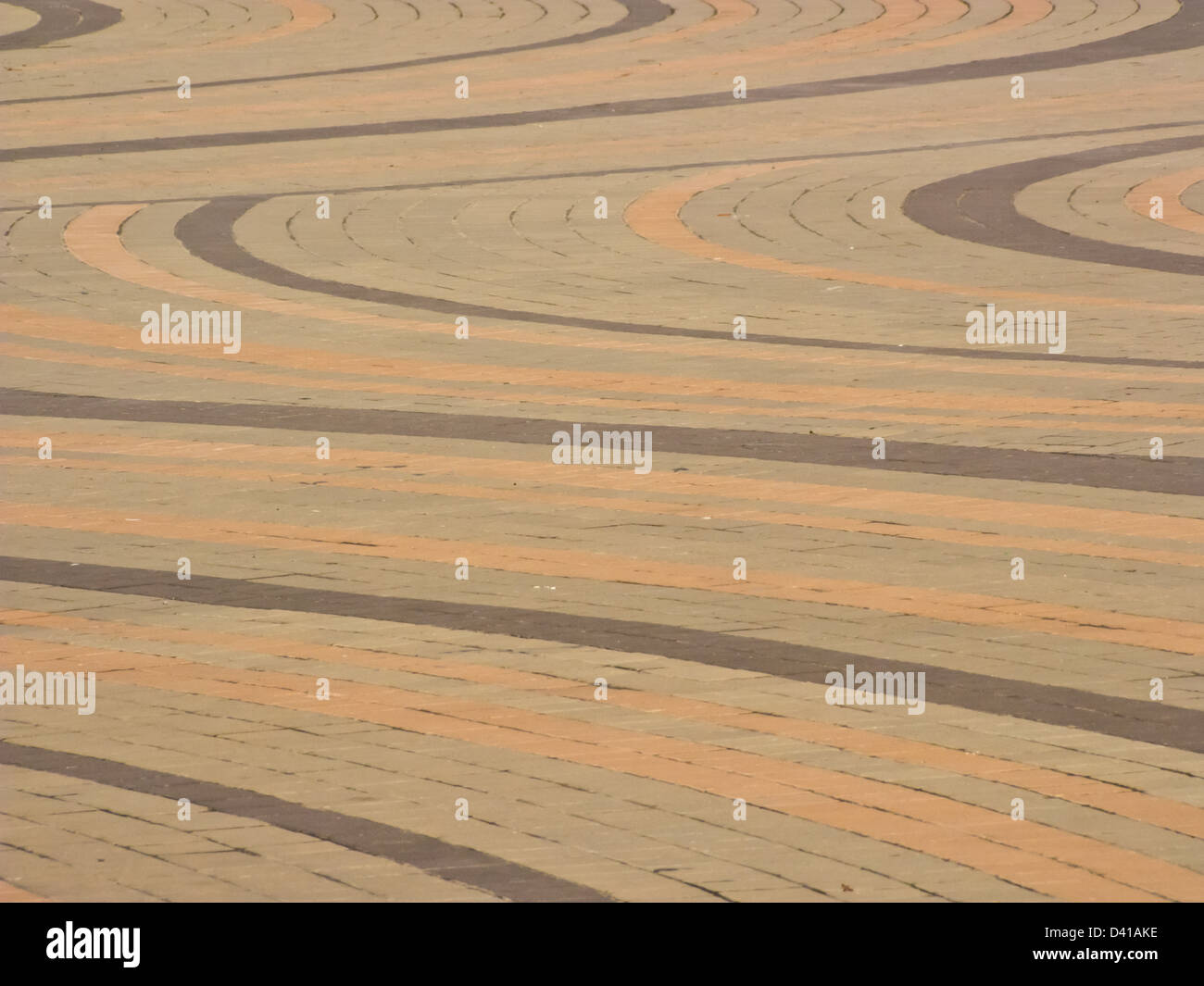Curved pavement as background Stock Photo - Alamy