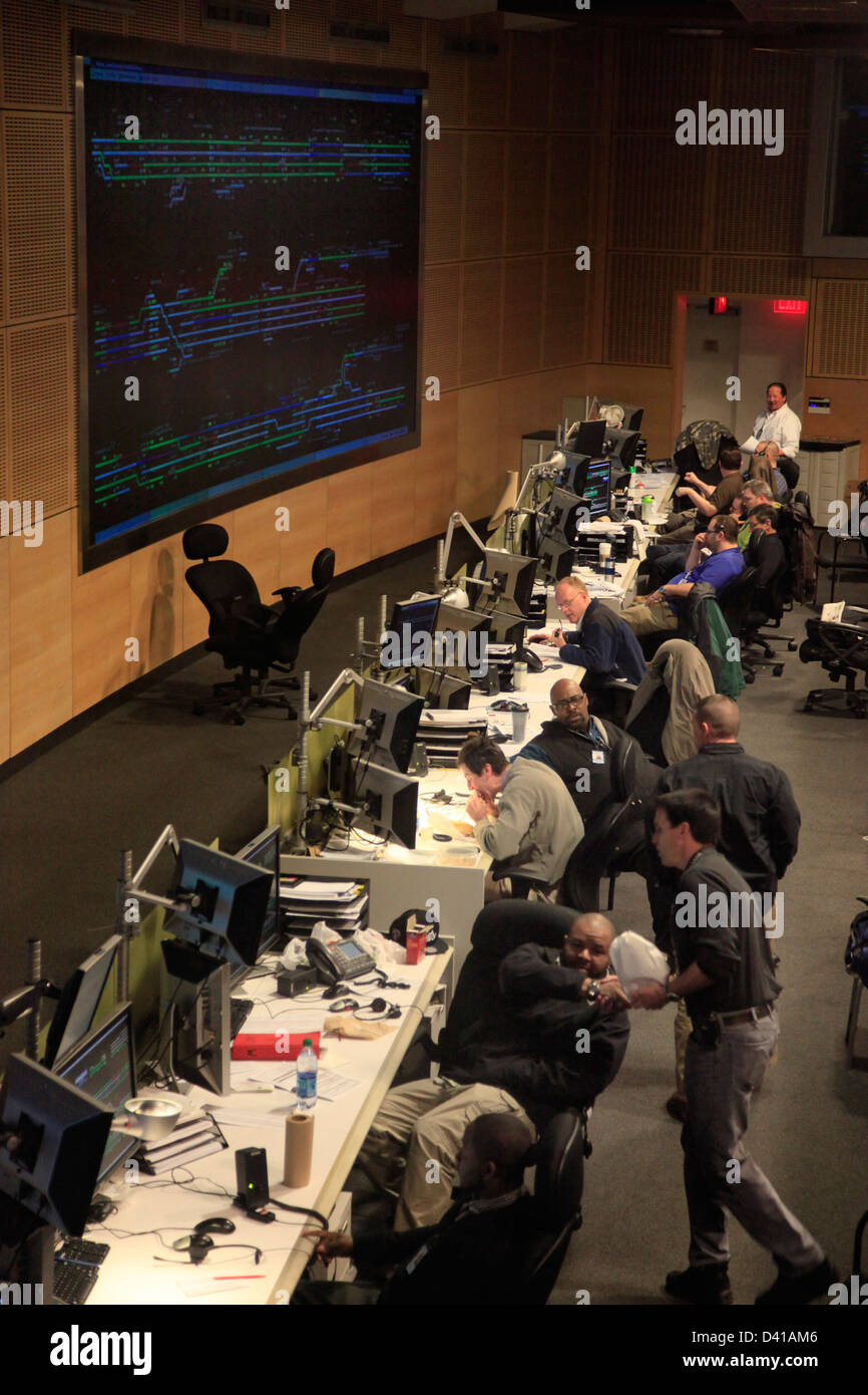 Grand Central Station command center Stock Photo - Alamy