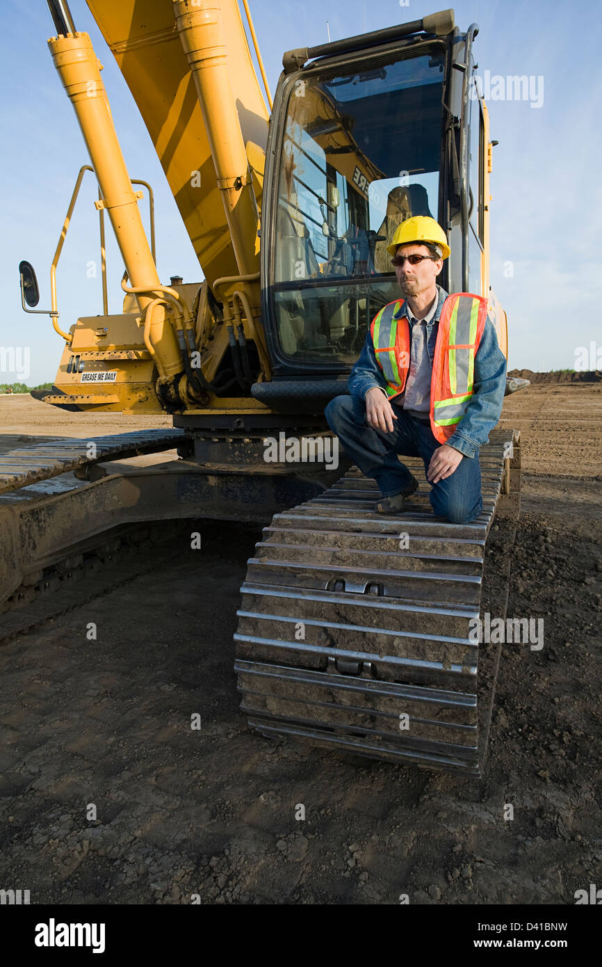 Backhoe operator hi-res stock photography and images - Alamy