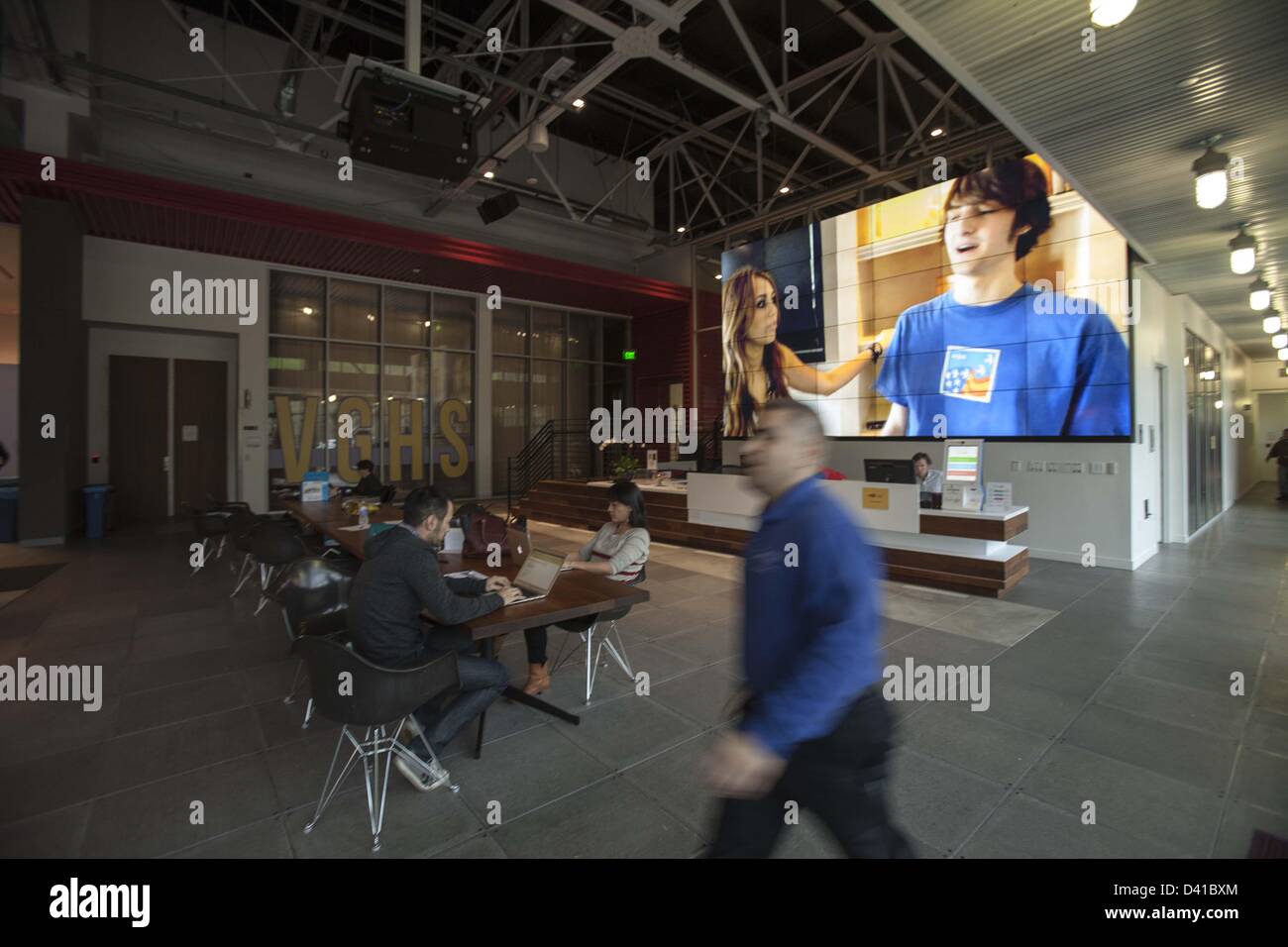 Feb. 19, 2013 - Los Angeles, California (CA, USA - Liam Collins, head ...