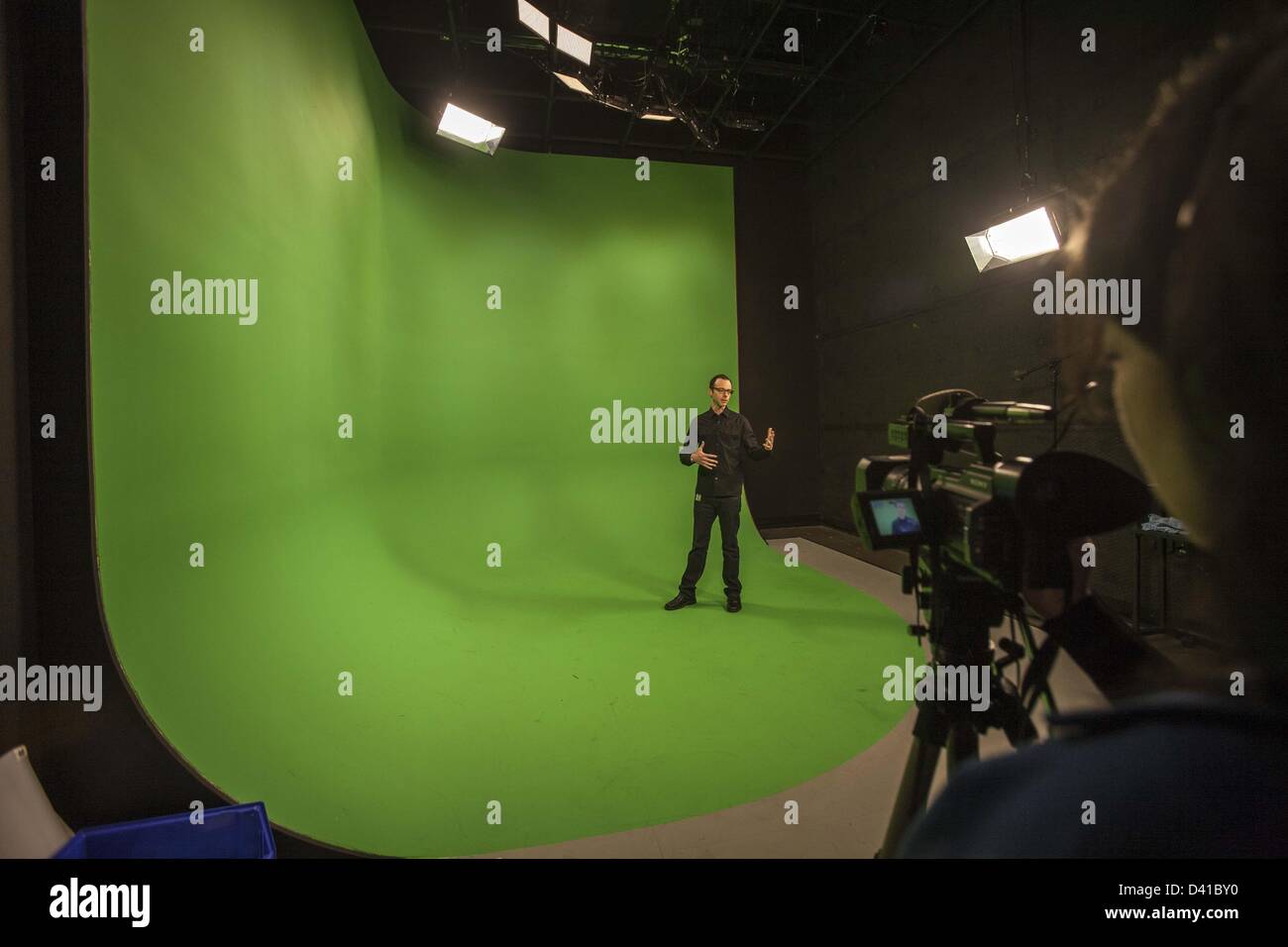 Feb. 19, 2013 - Los Angeles, California (CA, USA - Liam Collins, head ...