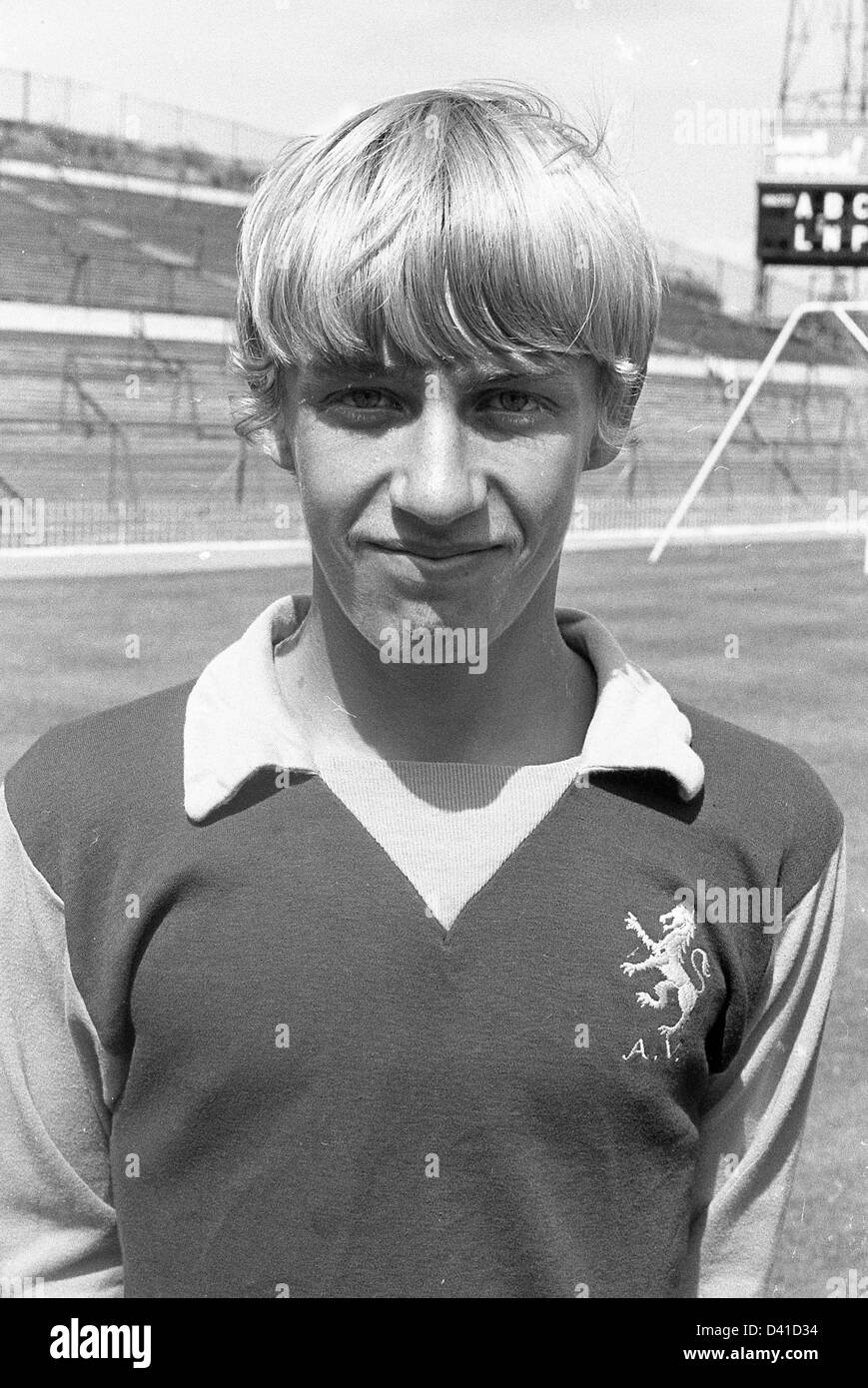 Bryan Place Aston Villa footballer 1971 Stock Photo - Alamy