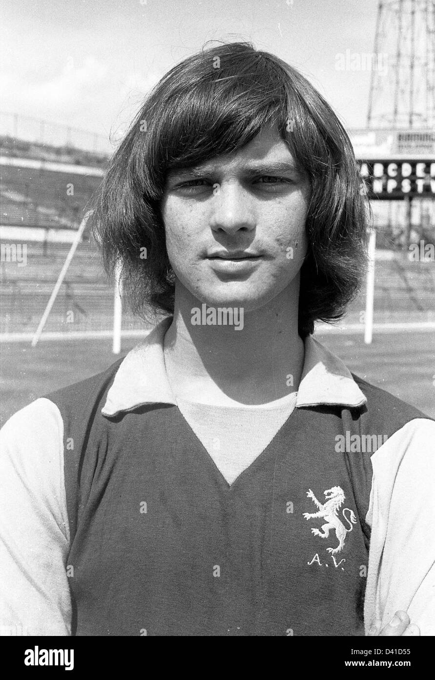 Brian Little Aston Villa footballer 1971 Stock Photo - Alamy