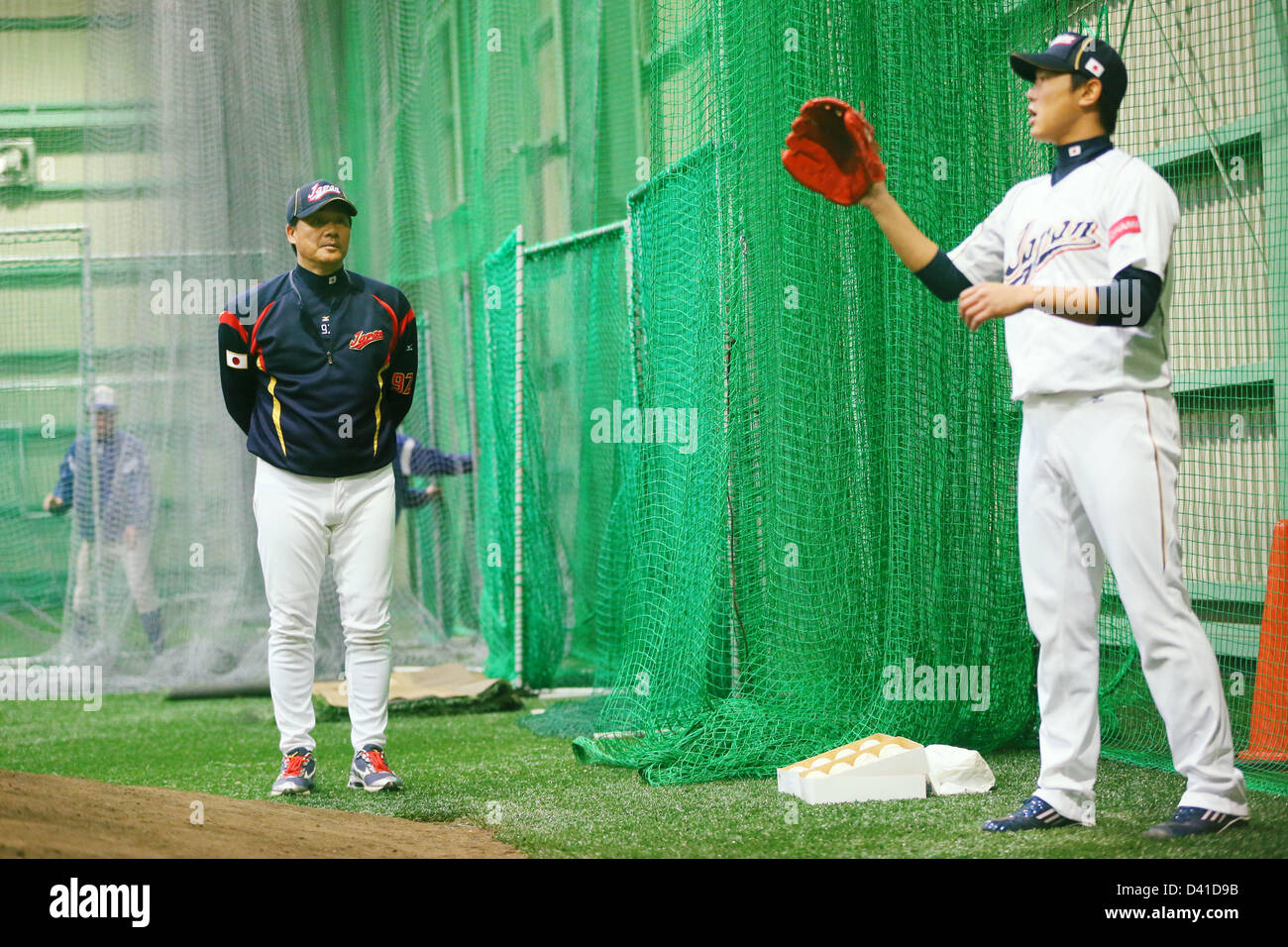 Fukuoka, Japan. 1st March 2013. (L to R) Tsuyoshi Yoda (JPN), Tetsuya Utsumi (JPN), MARCH 1 ...
