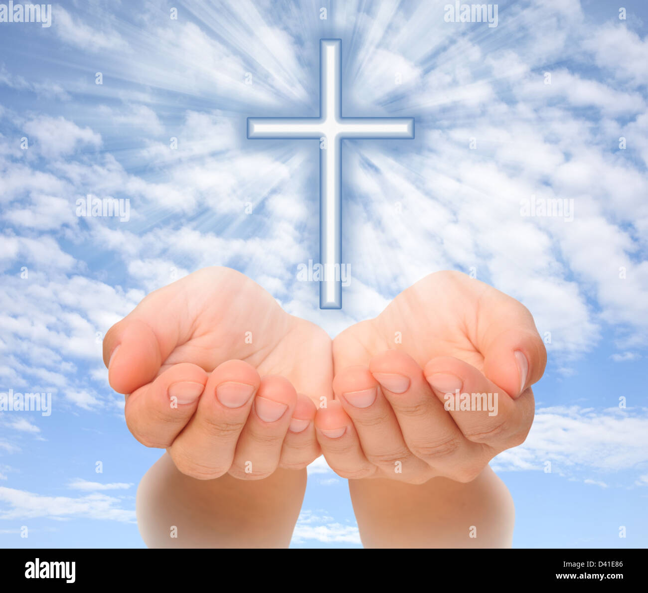 Jesus hand reaching hi-res stock photography and images - Alamy