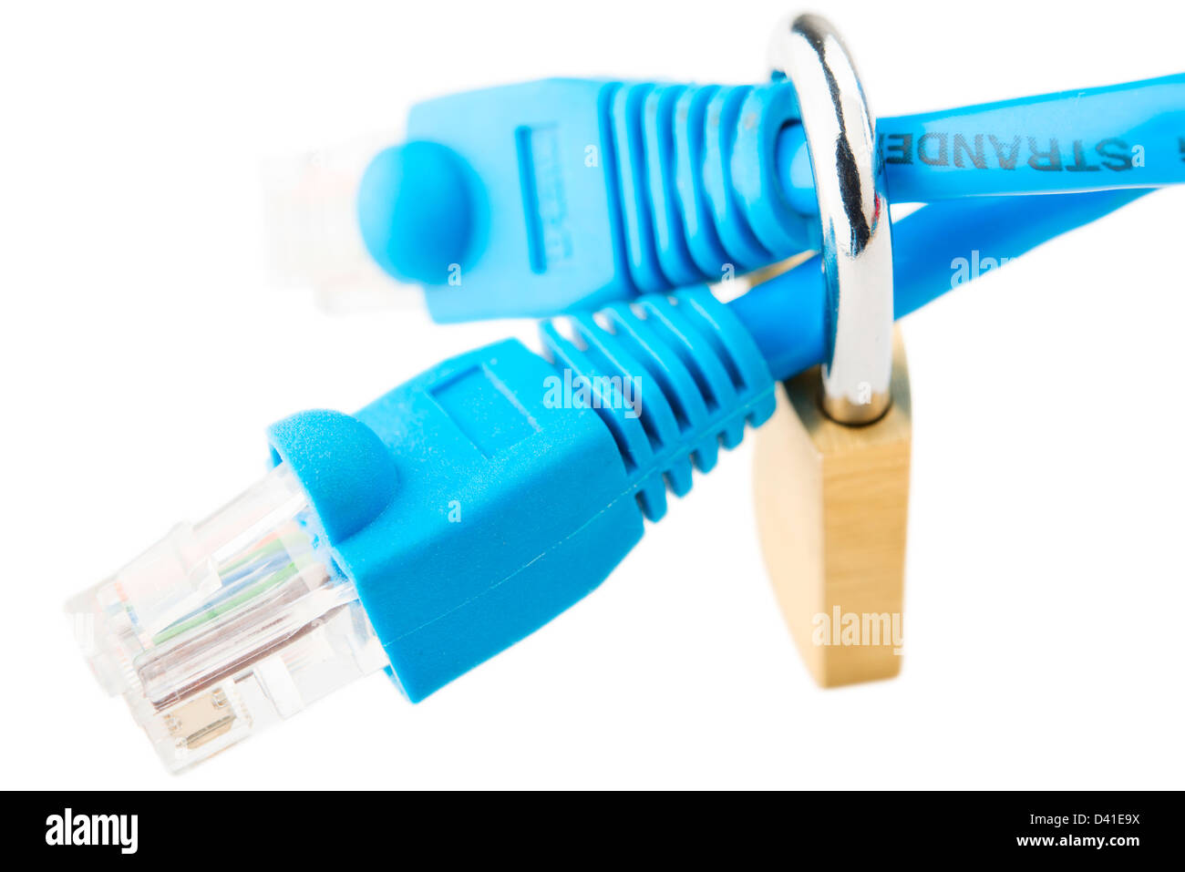 Security cable lock hi-res stock photography and images - Alamy
