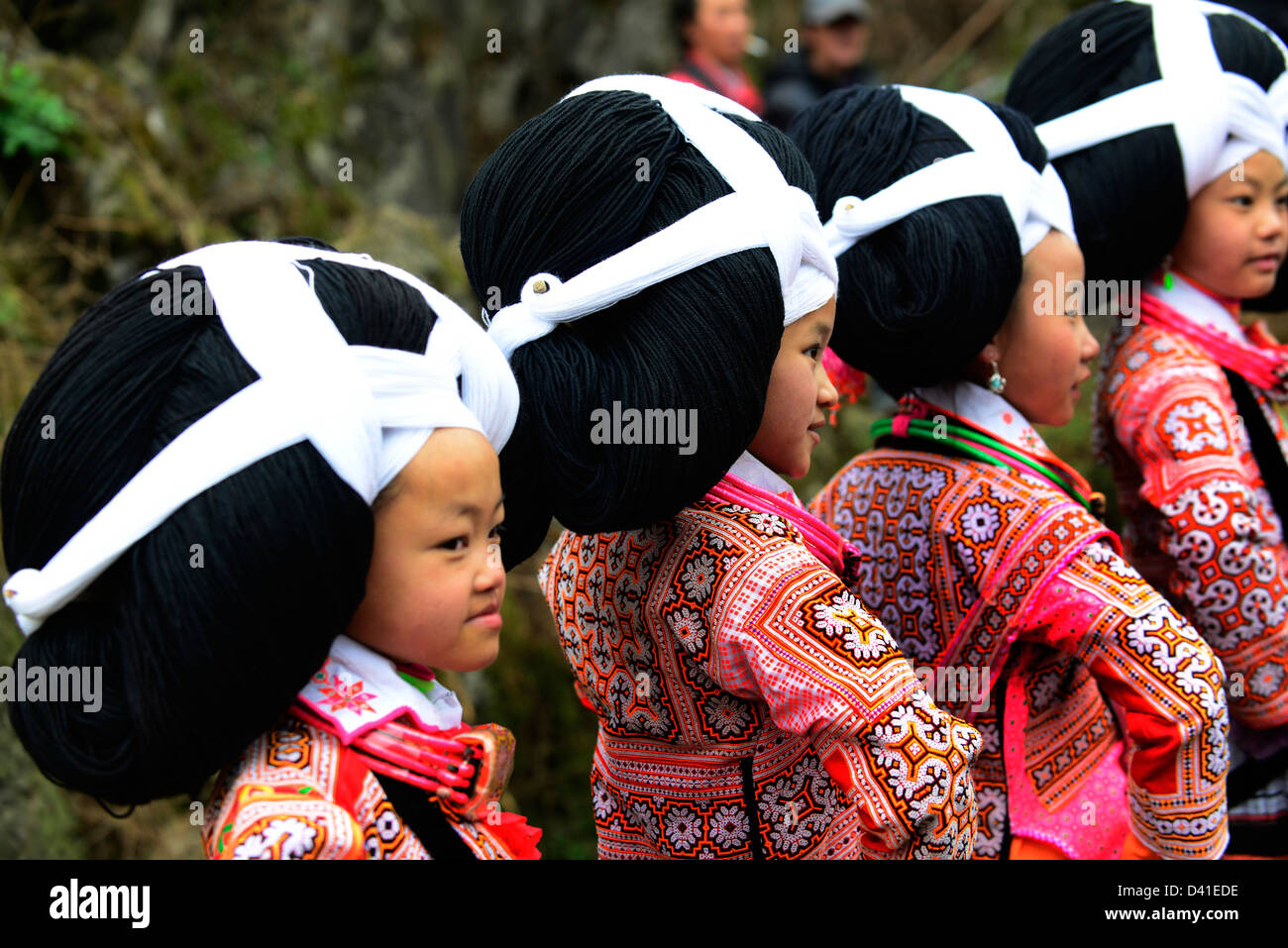 Costumes guizhou ethnic minorities clothing hi-res stock photography ...