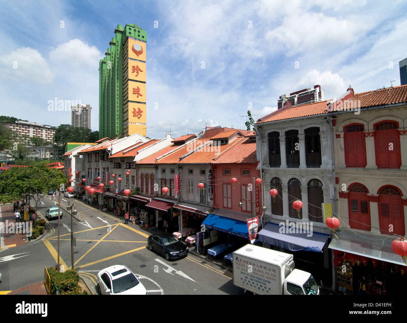 Chinatown in Singapore Stock Photo - Alamy