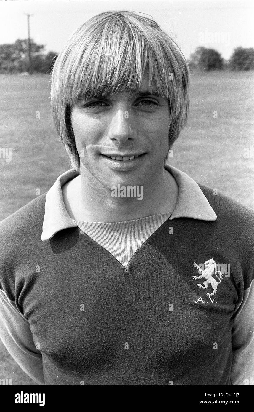 Alun Evans Aston Villa football club footballer 1972 bearing the scar ...