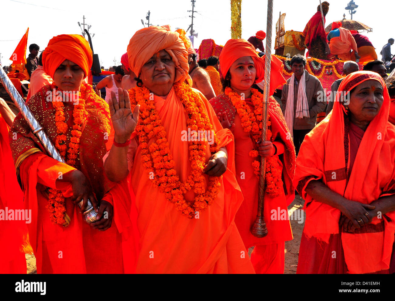 Female sadhu hi-res stock photography and images - Alamy