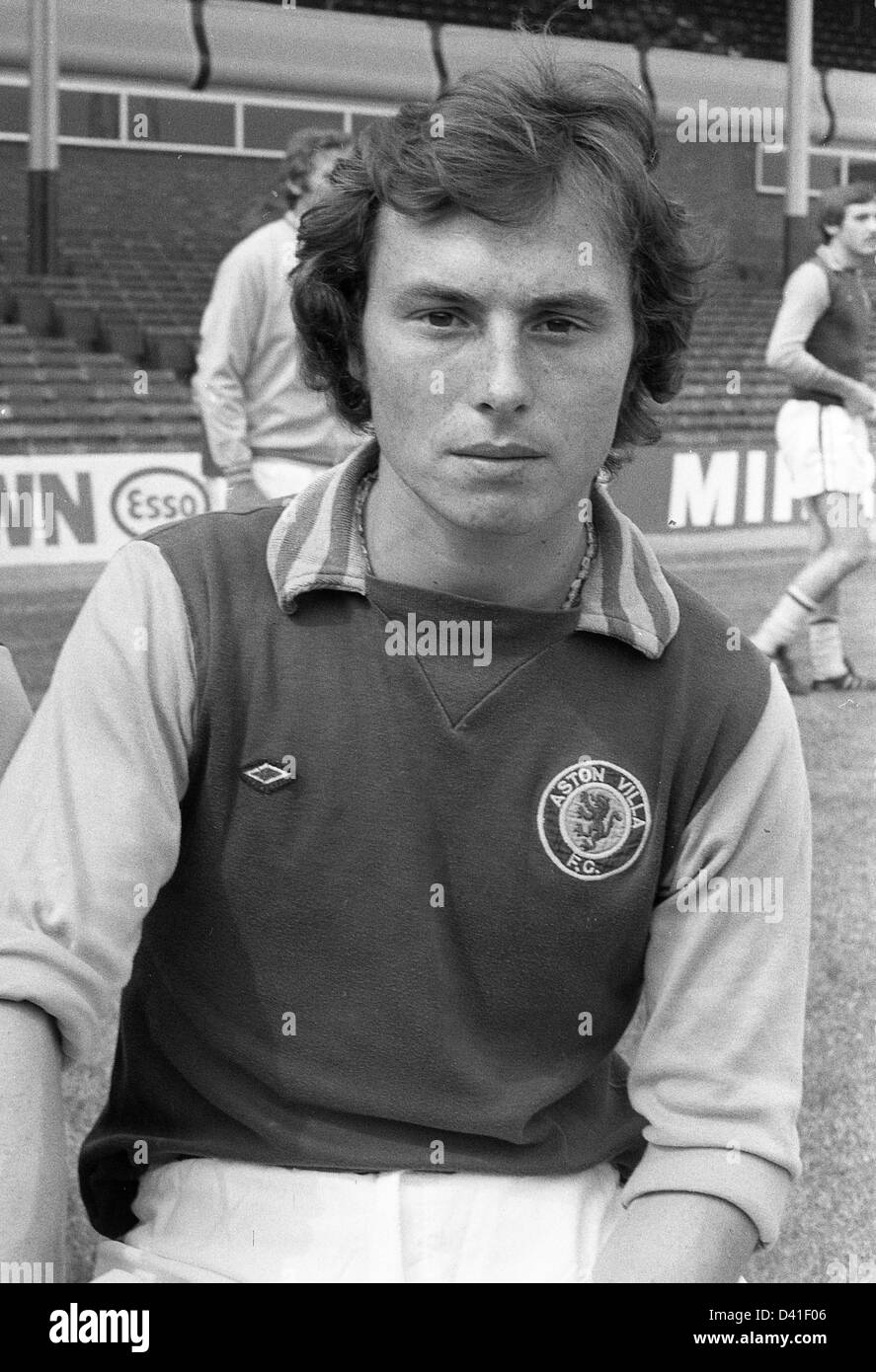 Bobby McDonald Aston Villa football club footballer 1976 Stock Photo ...