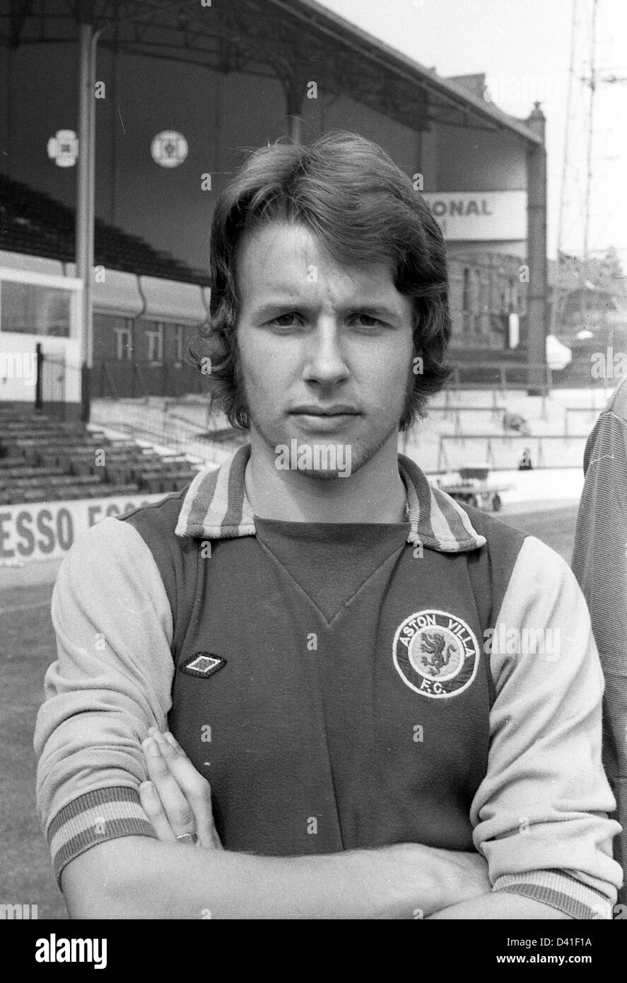 Keith Williams Aston Villa football club footballer 1976 Stock Photo ...