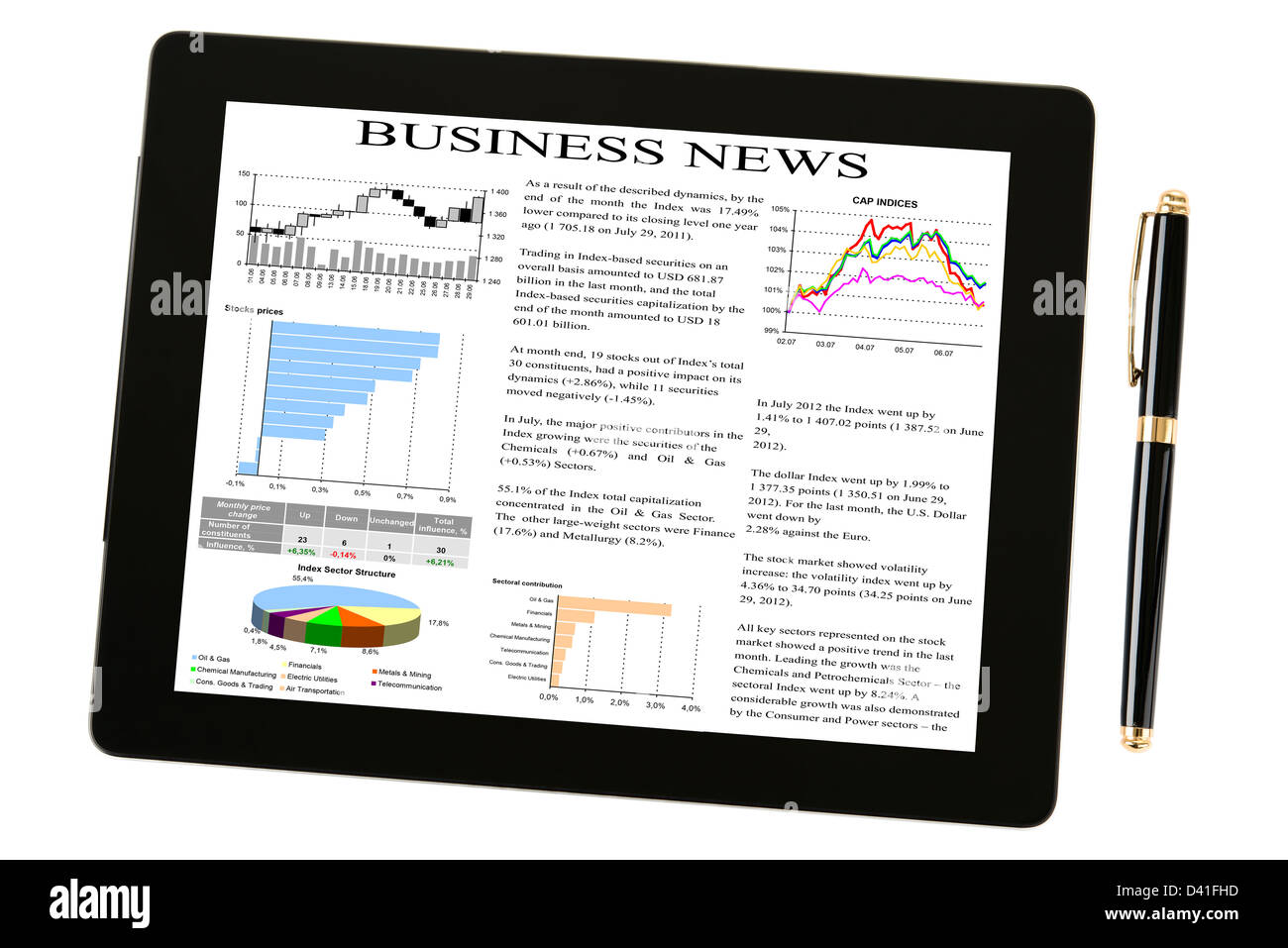 Typing keyboard on table Cut Out Stock Images & Pictures - Alamy