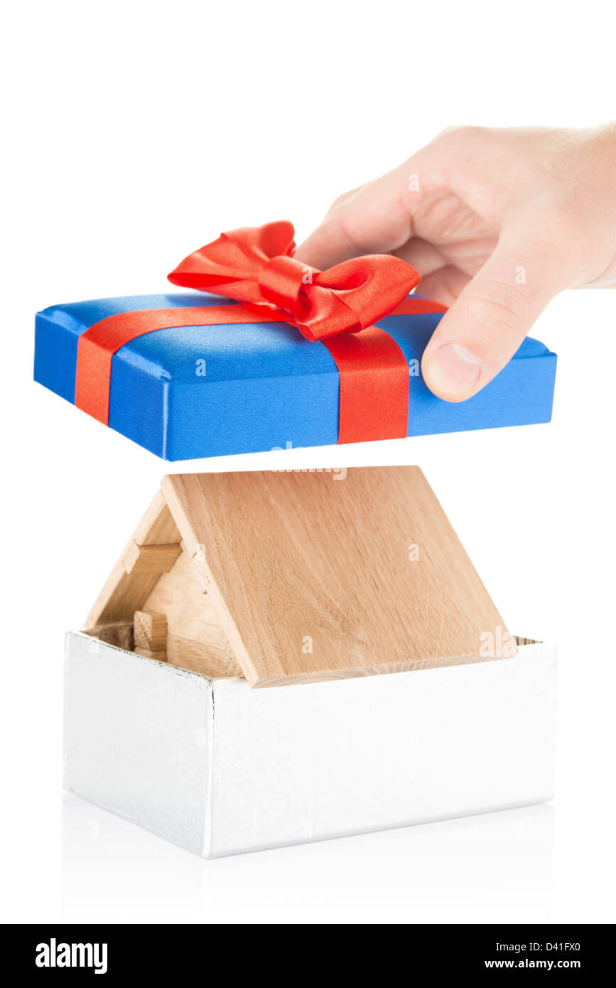 Home in small village Cut Out Stock Images & Pictures - Alamy