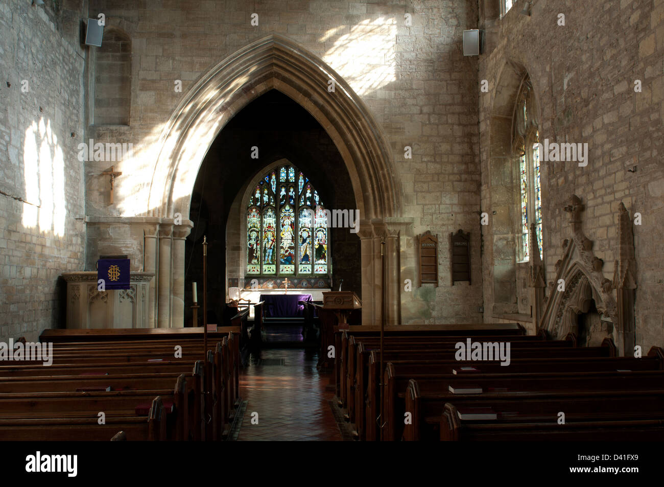 St. Michael and All Angels Church, Withington, Gloucestershire, England ...