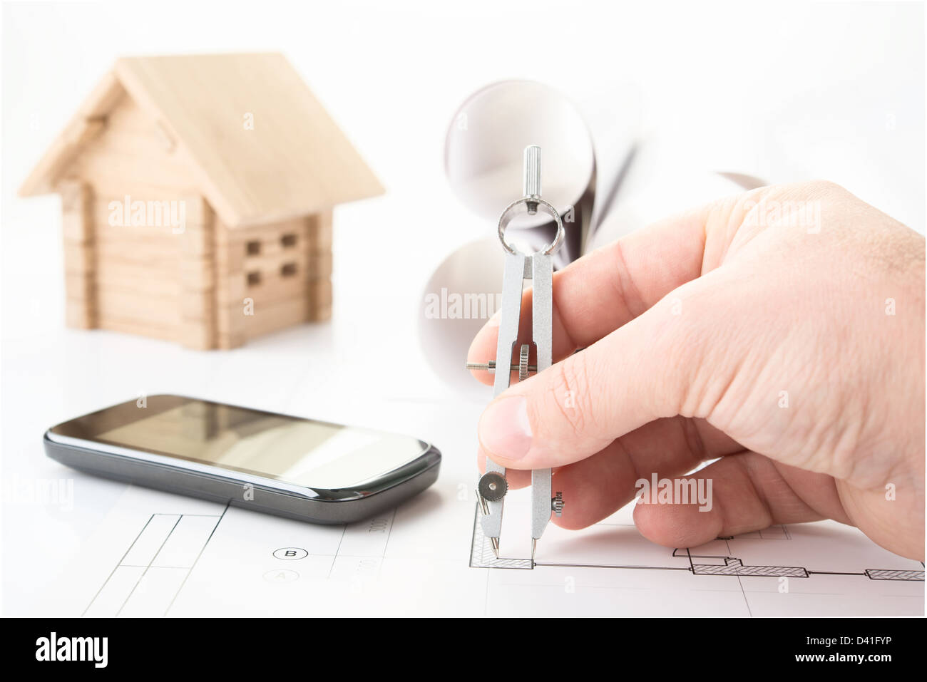 Architect cad application hi-res stock photography and images - Alamy