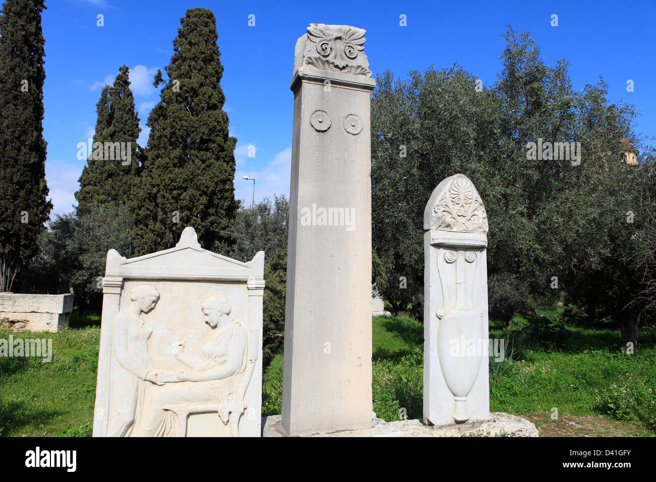 Archaeological site of kerameikos hi-res stock photography and images ...