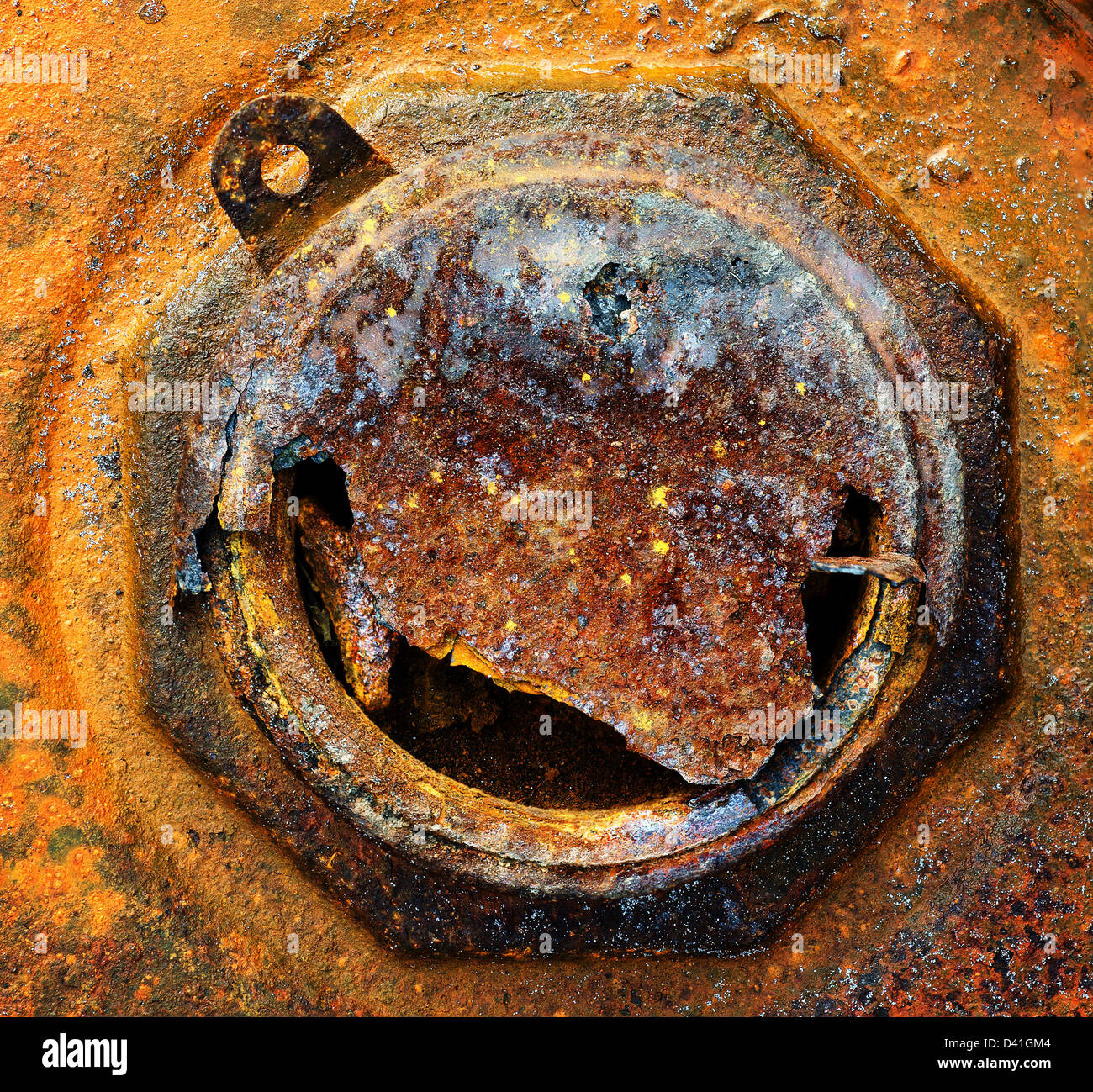 red rusty old metal background for wallpaper Stock Photo - Alamy