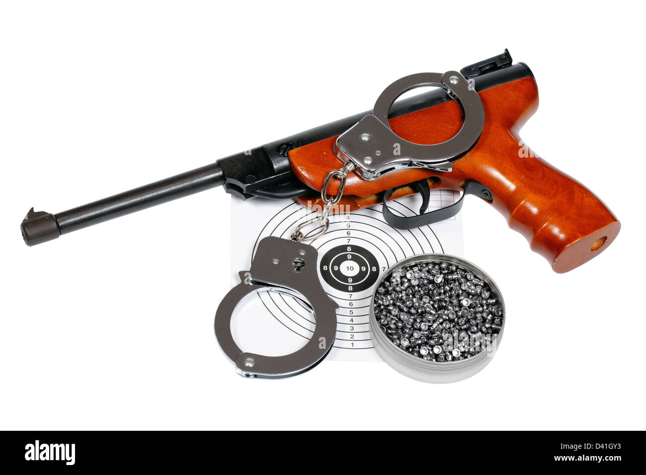 Airgun pellets shooting target hi-res stock photography and images - Alamy