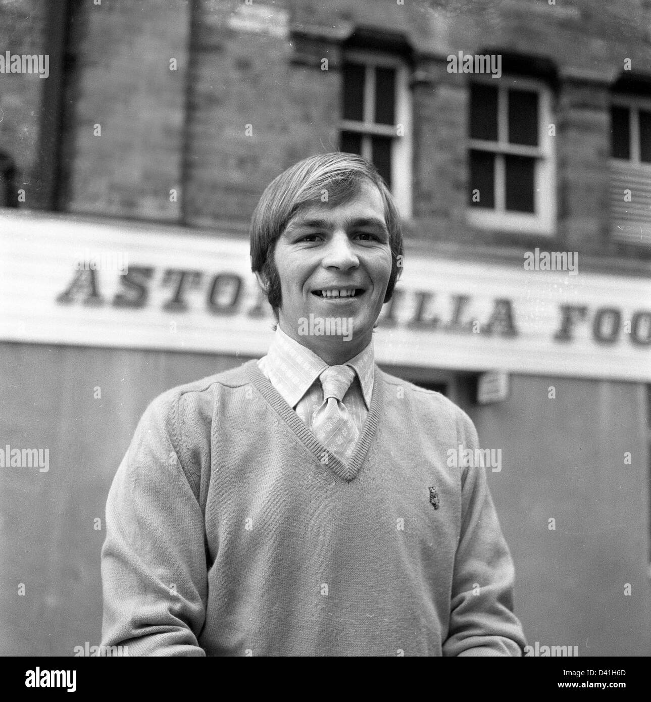 Ian Ross Aston Villa footballer 1971 Stock Photo - Alamy