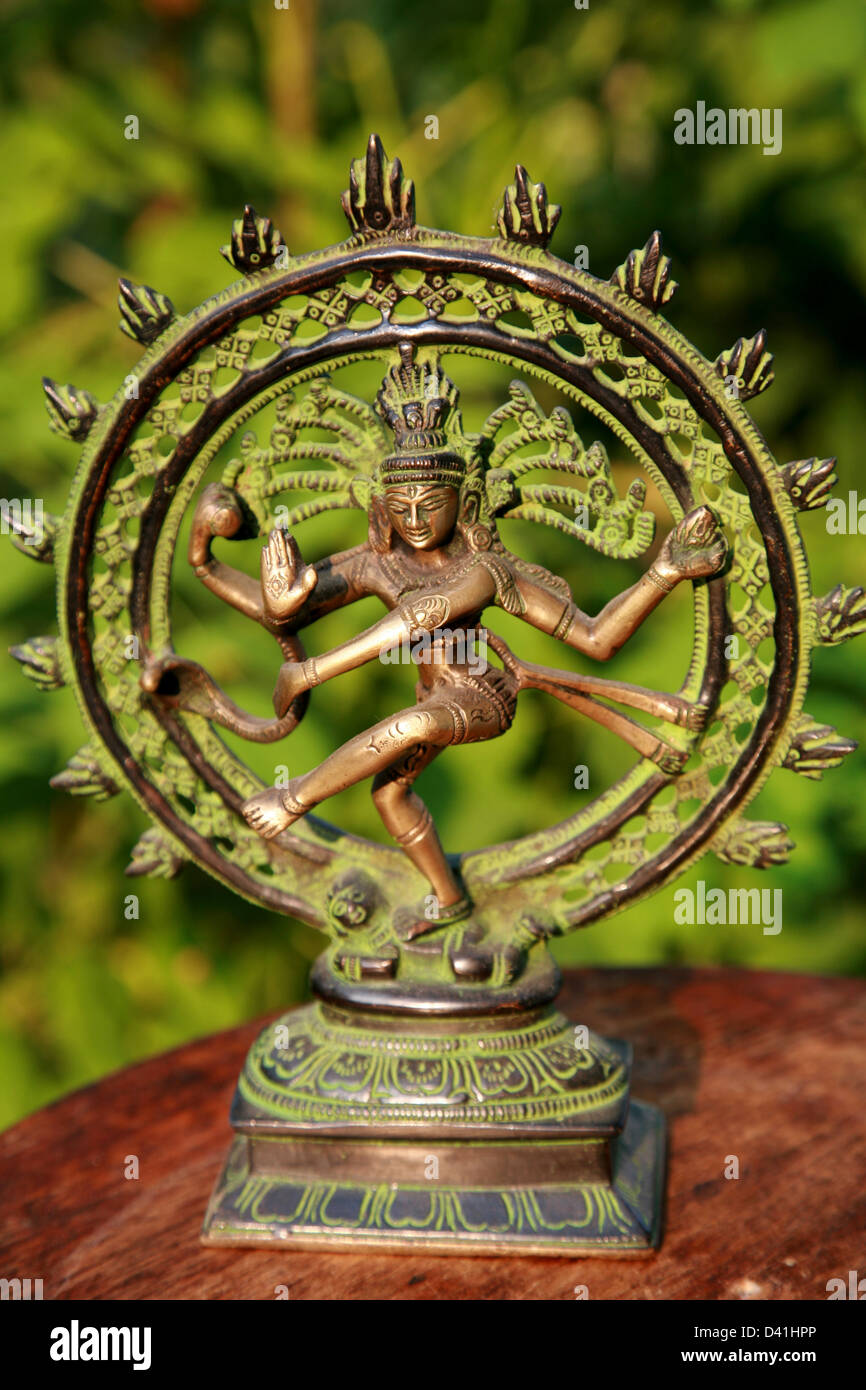 Hindu God Shiva - Lord Dance Stock Photo - Alamy