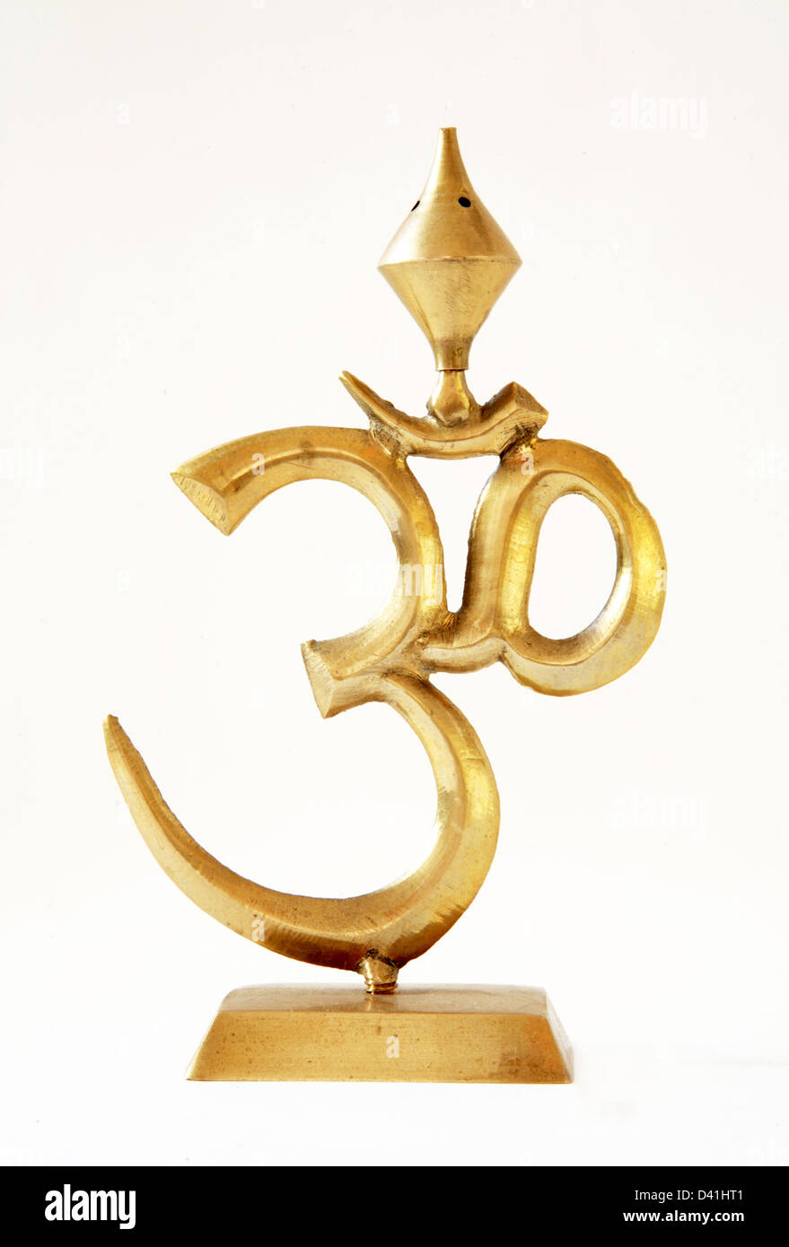 Om symbol of universe Stock Photo - Alamy