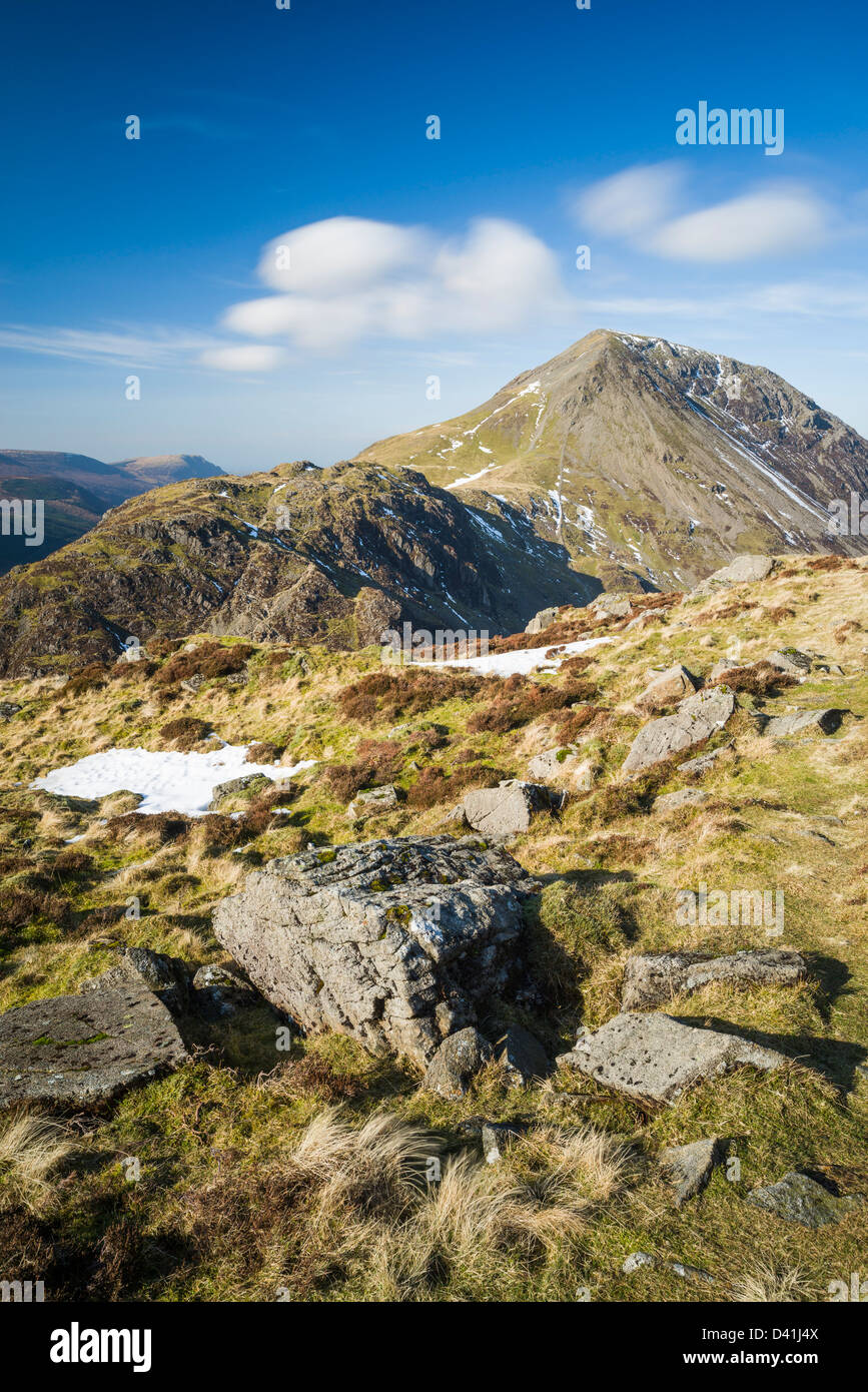 High Crag form Hay Stacks, Cumbria, Lake District National Park ...