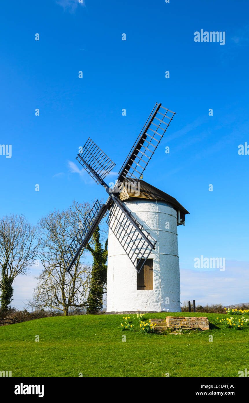 Windmill blue sky hi-res stock photography and images - Alamy