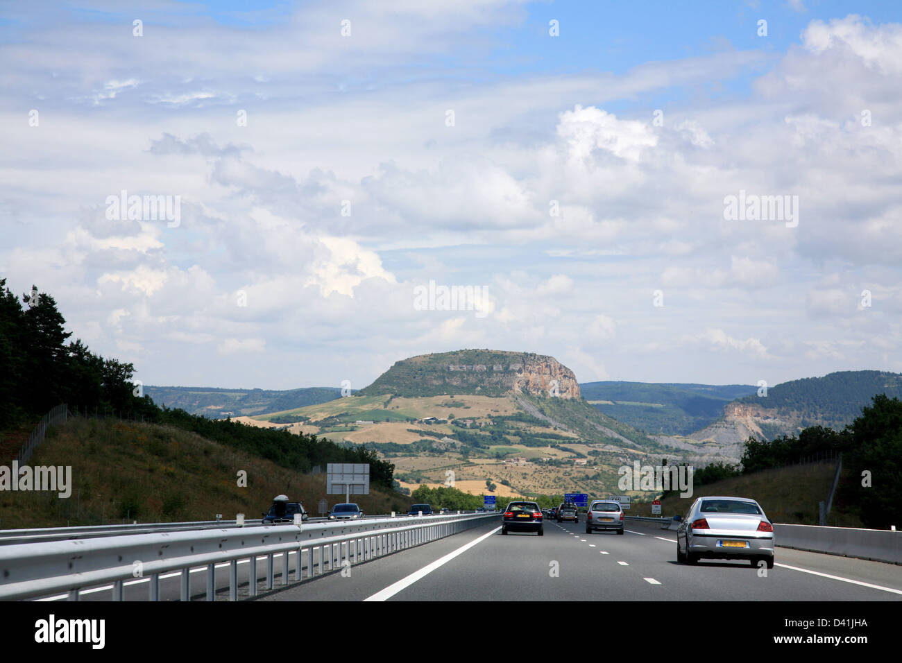French scenic mountain road Stock Photo - Alamy
