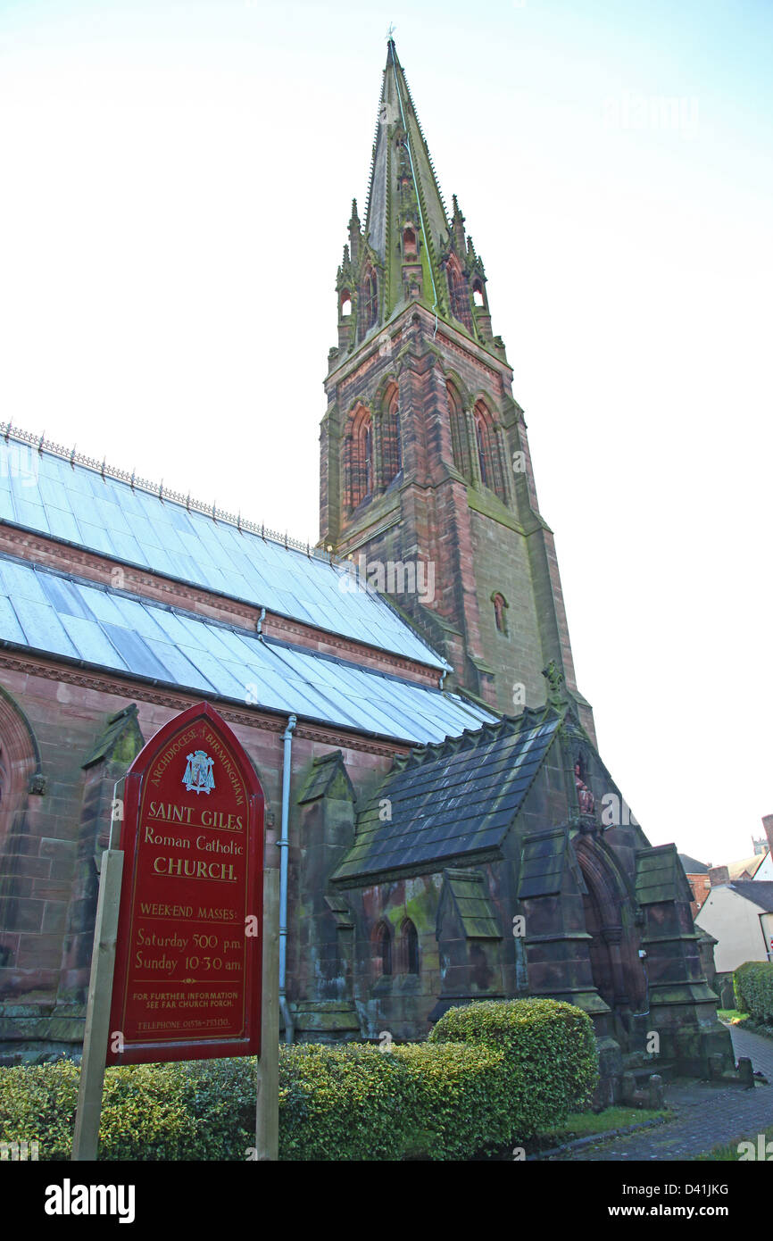 St giles church cheadle roman hi-res stock photography and images - Alamy