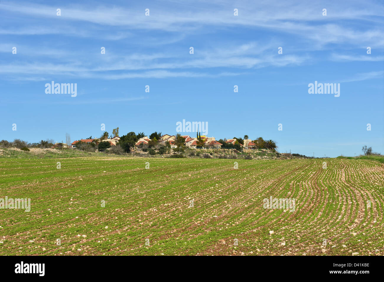 Village fields hi-res stock photography and images - Alamy