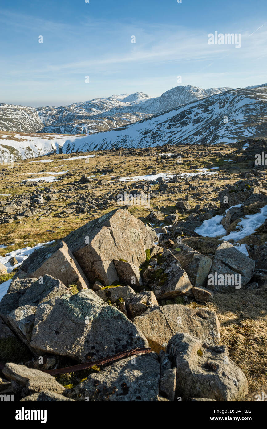 View from summit brandreth cumbria hi-res stock photography and images ...