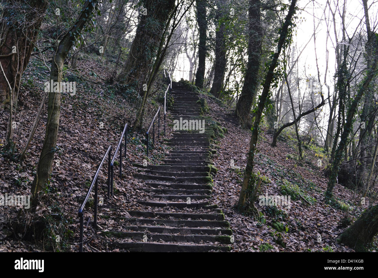 Steps to the Hills Stock Photo - Alamy