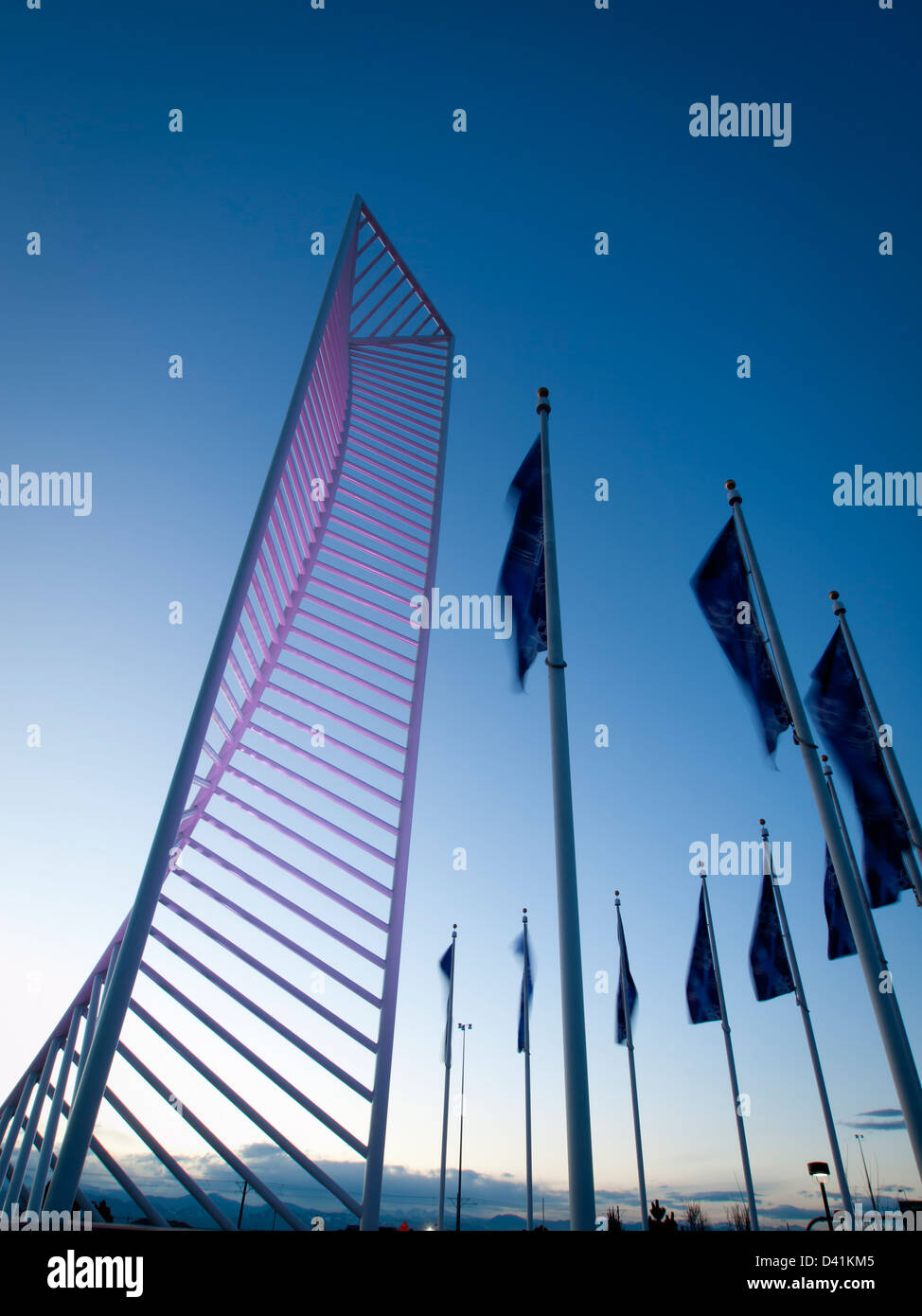 The Denver Tech Center is symbolized by the DTC Identity Monument ...