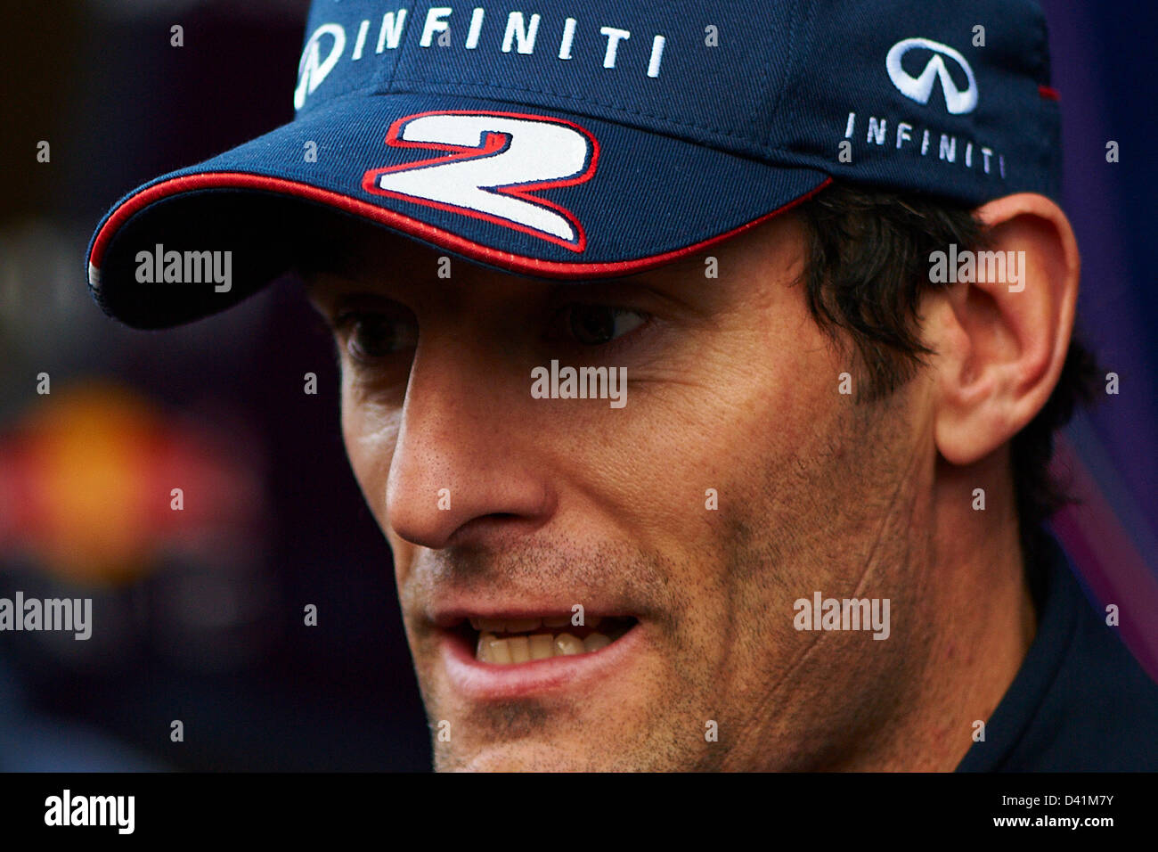 Barcelona, Spain. 1st March 2013. Mark Webber (Red Bull Racing), during ...