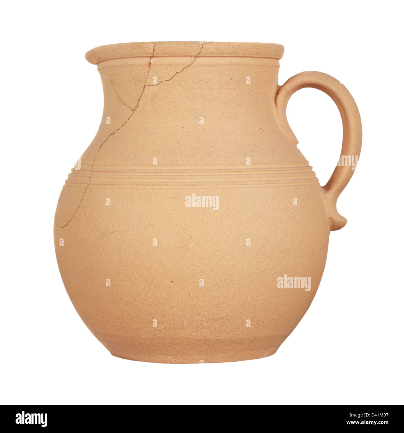 Jug on white background Stock Photo - Alamy