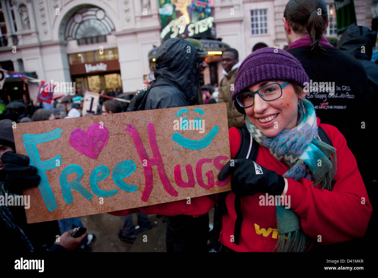 Free hugs hi-res stock photography and images - Alamy