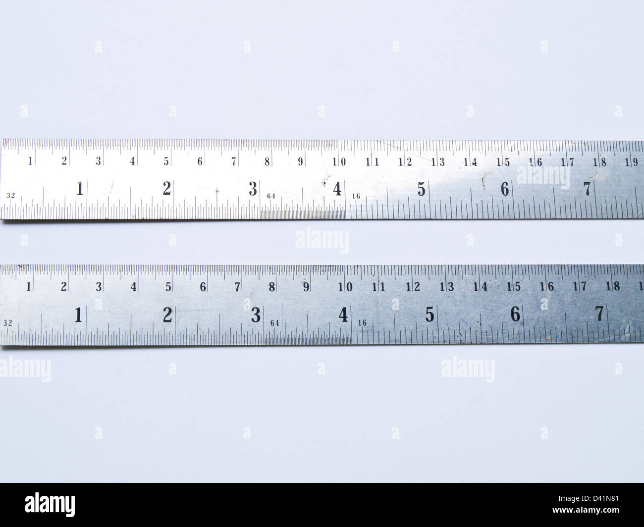 Steel ruler hi-res stock photography and images - Alamy