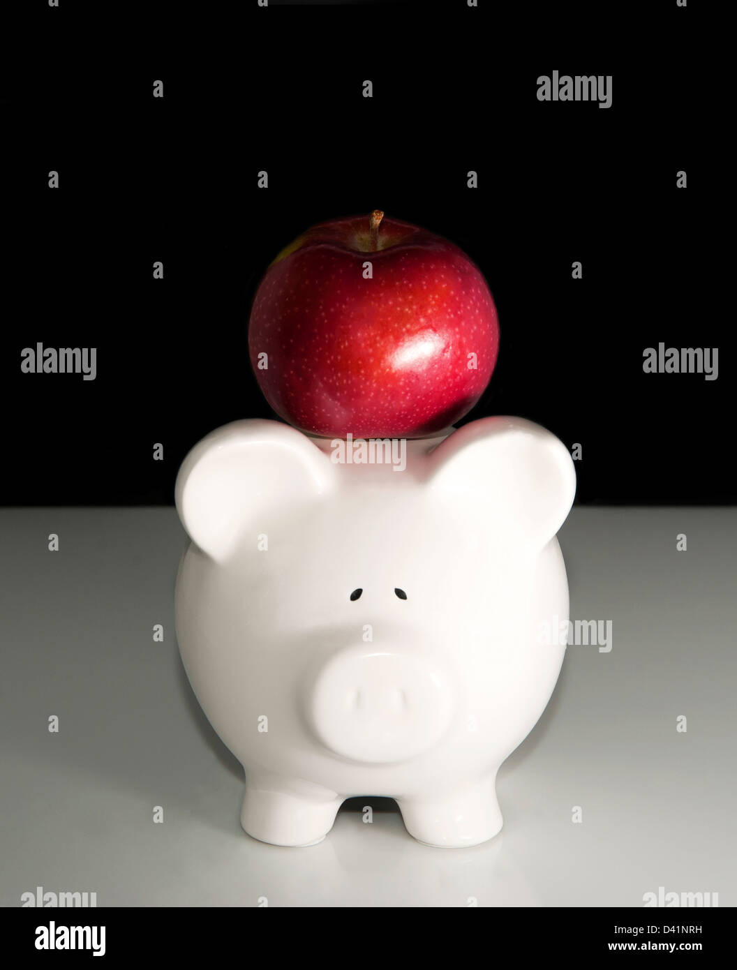 Apple bank for savings hi-res stock photography and images - Alamy