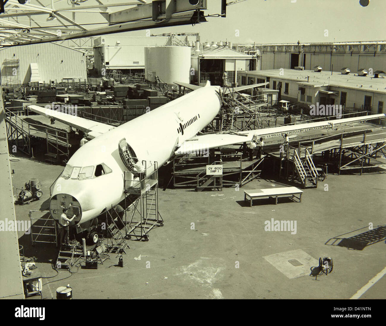 The Convair 600 is a turboprop airliner designed for regional travel ...