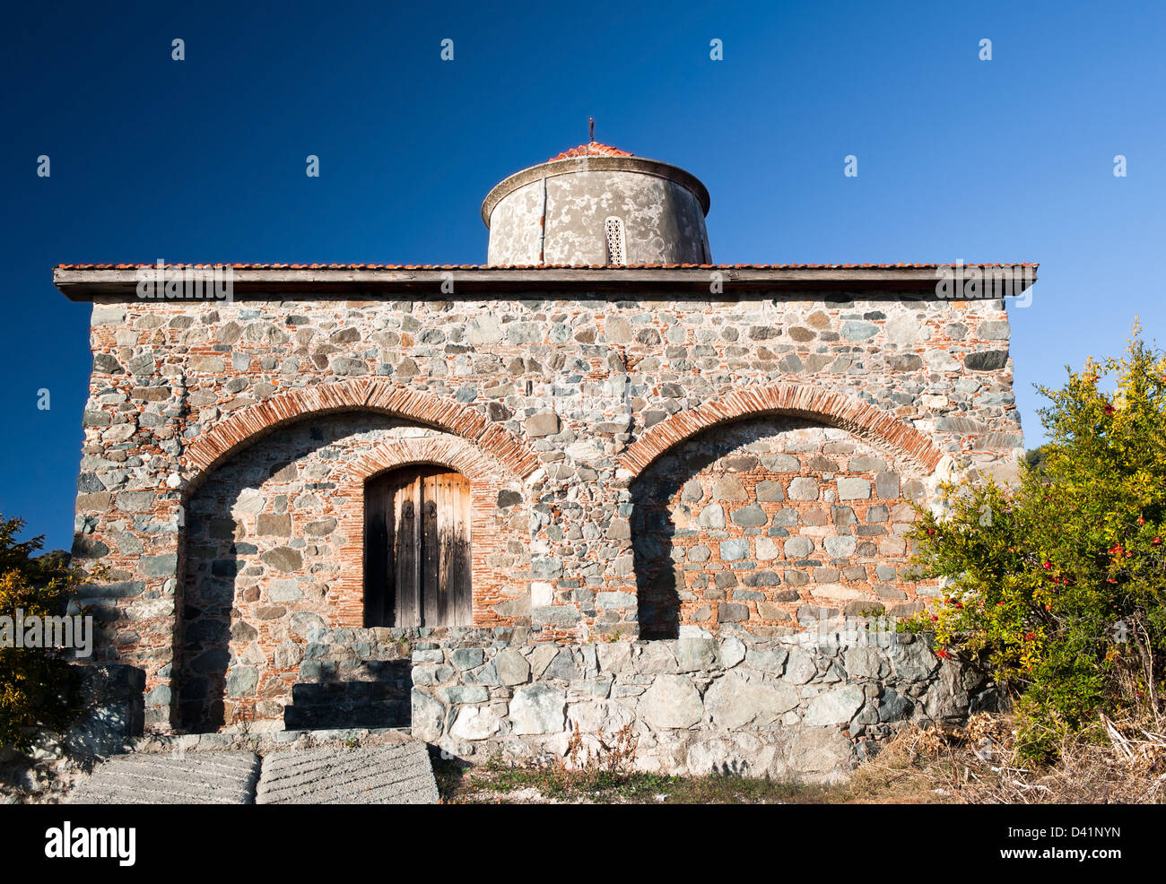 Timios Stavros (Church of the Holy Cross) in Pelendri, Cyprus Stock ...