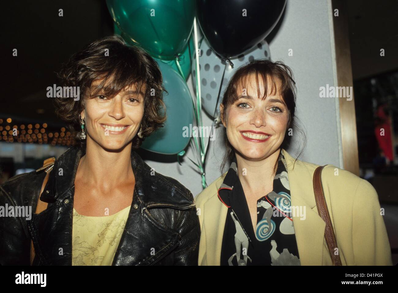 KAREN ALLEN with Rachel Ward.(Credit Image: © Bob V. Noble/Globe Photos ...