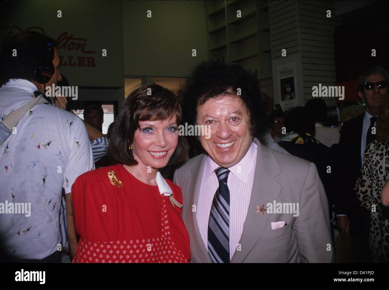 MARTY ALLEN with Jane Scott.f6491.(Credit Image: © Bob Kates/Globe ...