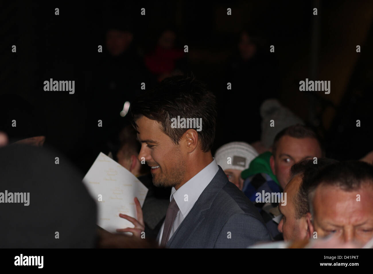 Josh Duhamel - Germany premiere of 'Safe Haven' at Cinemaxx at ...