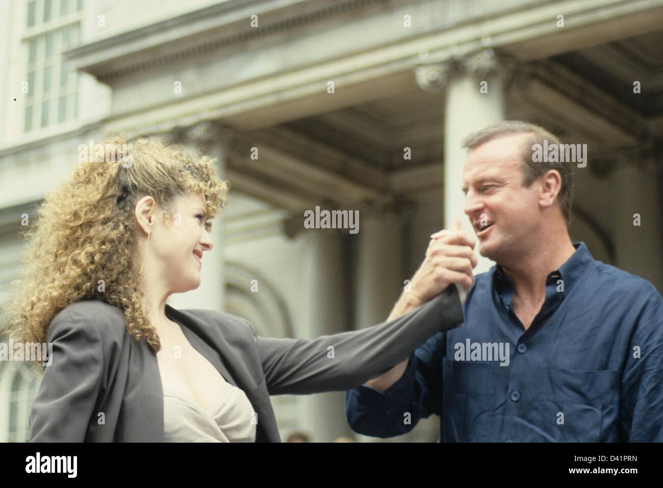 PETER ALLEN with Bernadette Peters 1986.f4641.(Credit Image: © Rhonda ...