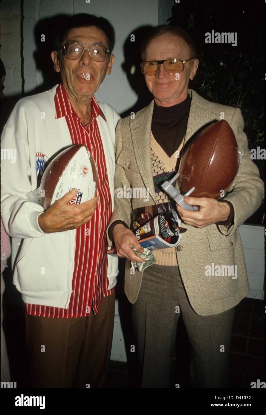 IRWIN ALLEN with Red Buttons.(Credit Image: © Colella-Michelson/Globe ...