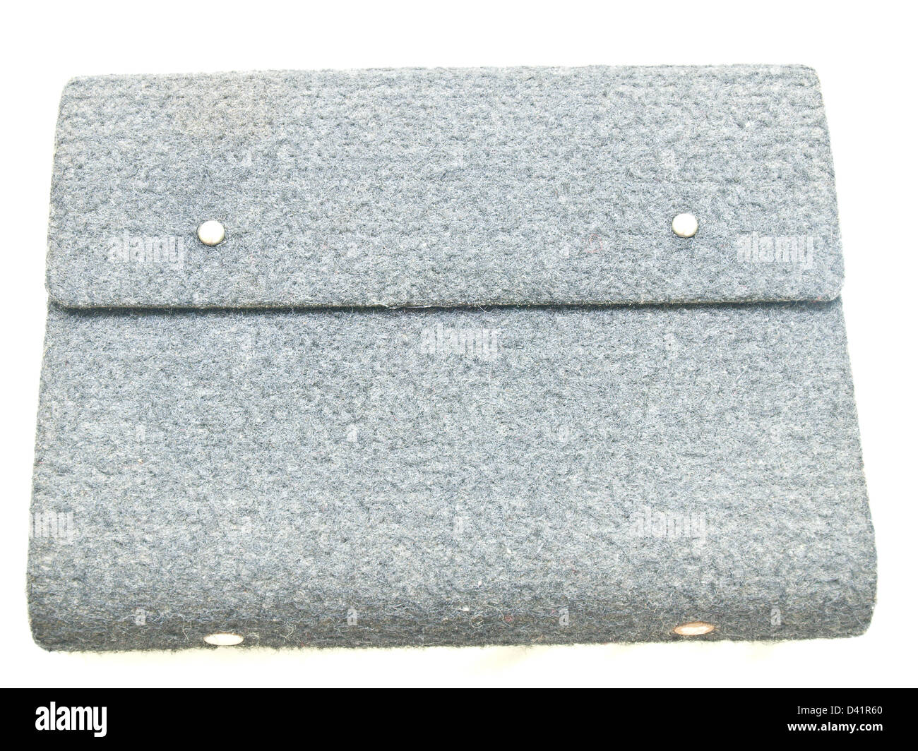 Black fur organizer isolated on white Stock Photo - Alamy