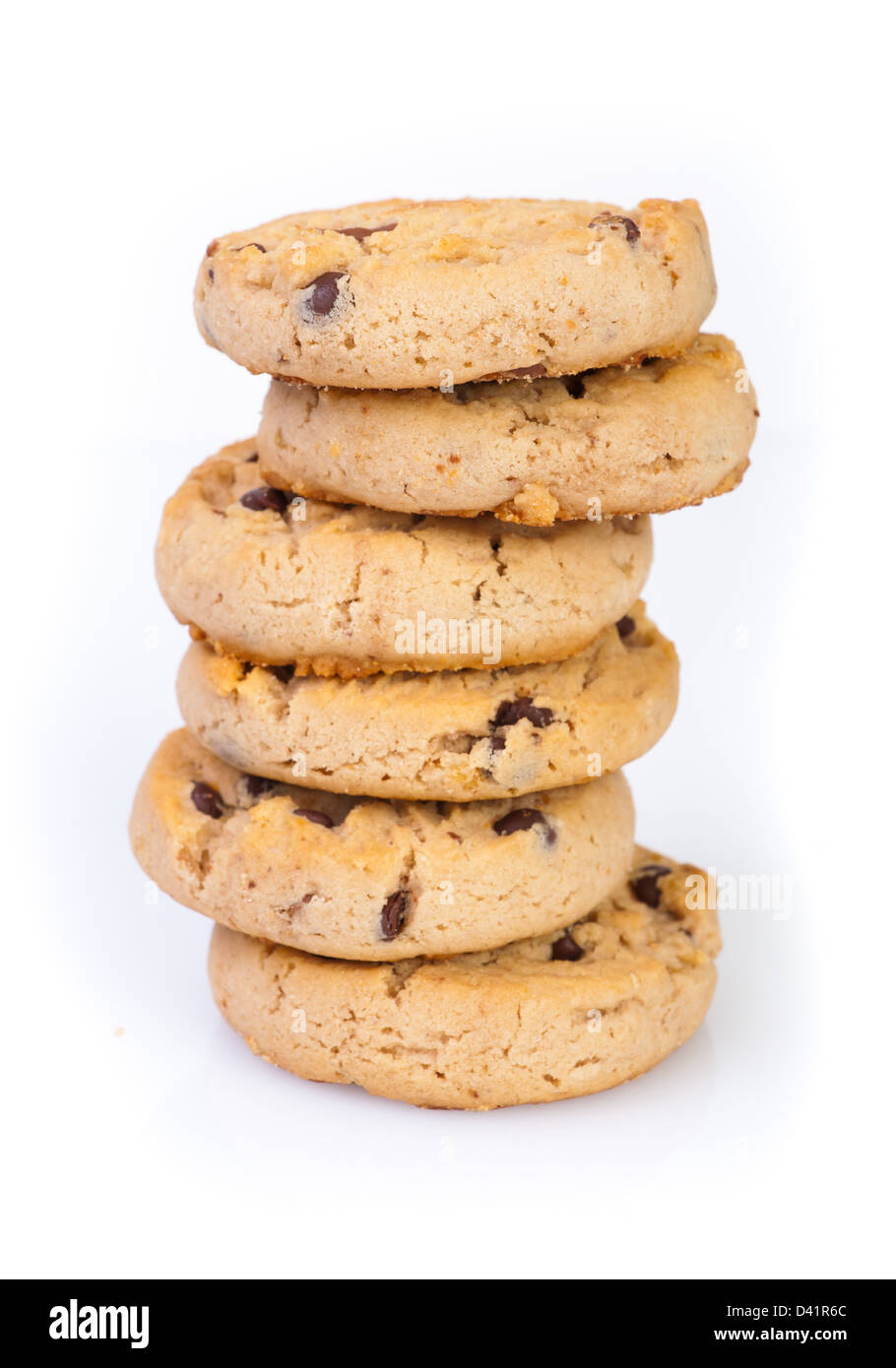 Mini biscuits with chocolate Cut Out Stock Images & Pictures - Alamy