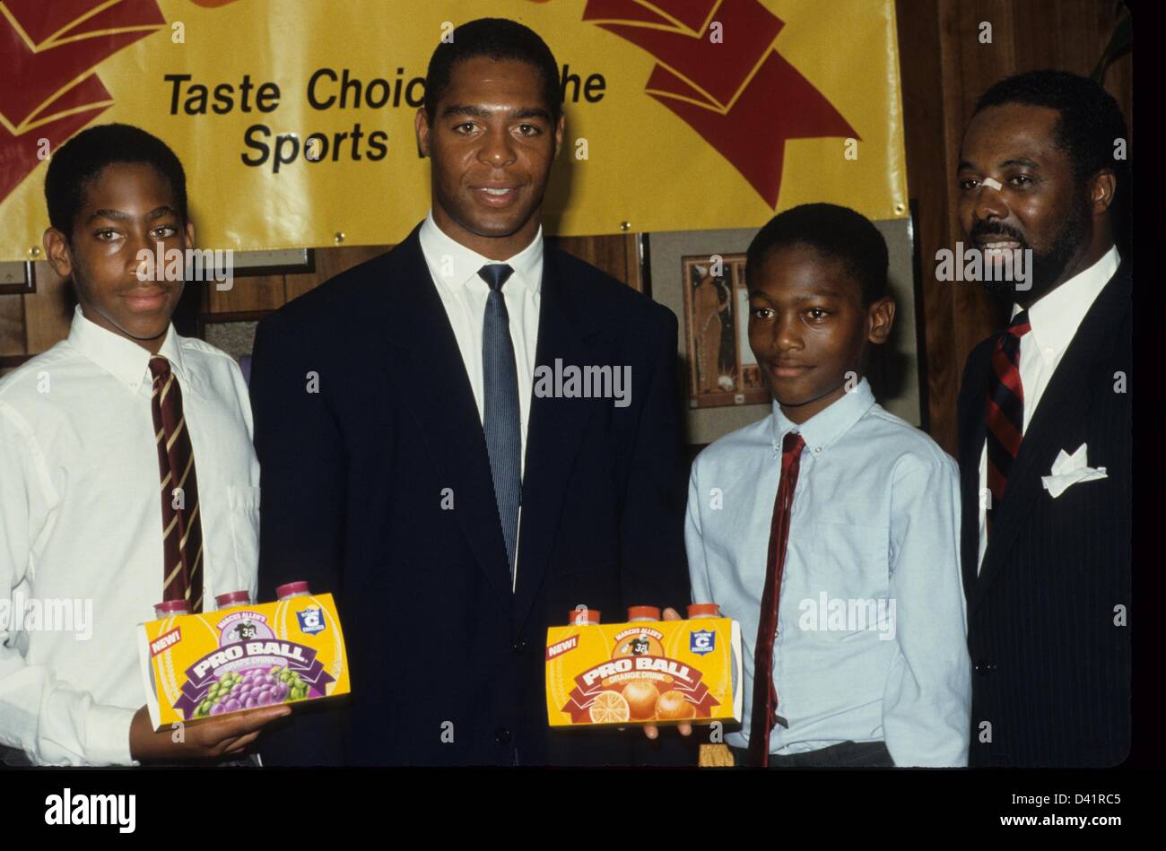 MARCUS ALLEN with sons.f6714.(Credit Image: © Tom Rodriguez/Globe ...