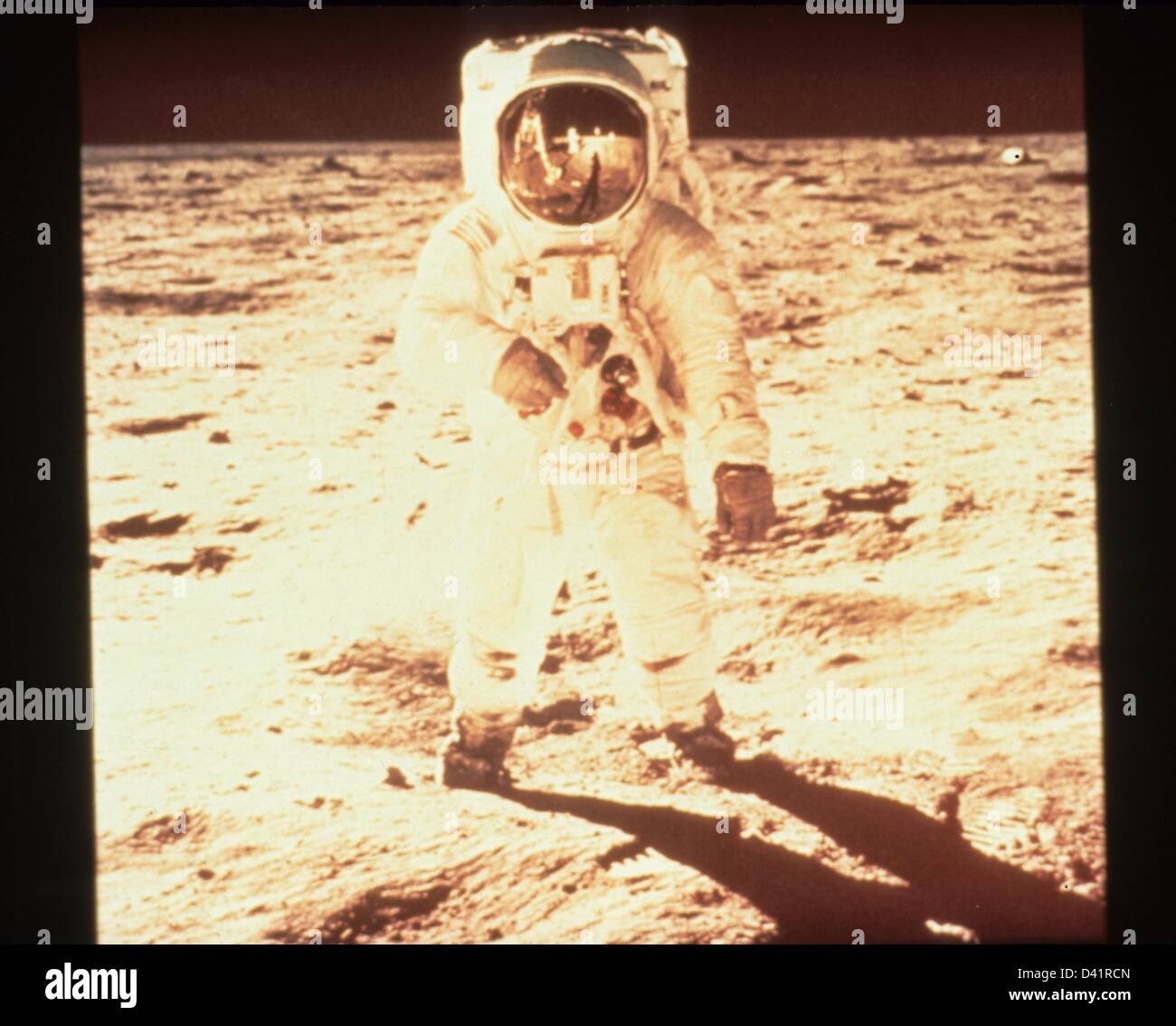 NEIL ARMSTRONG.Face Visor Reflects.Supplied by Photos, inc.(Credit ...